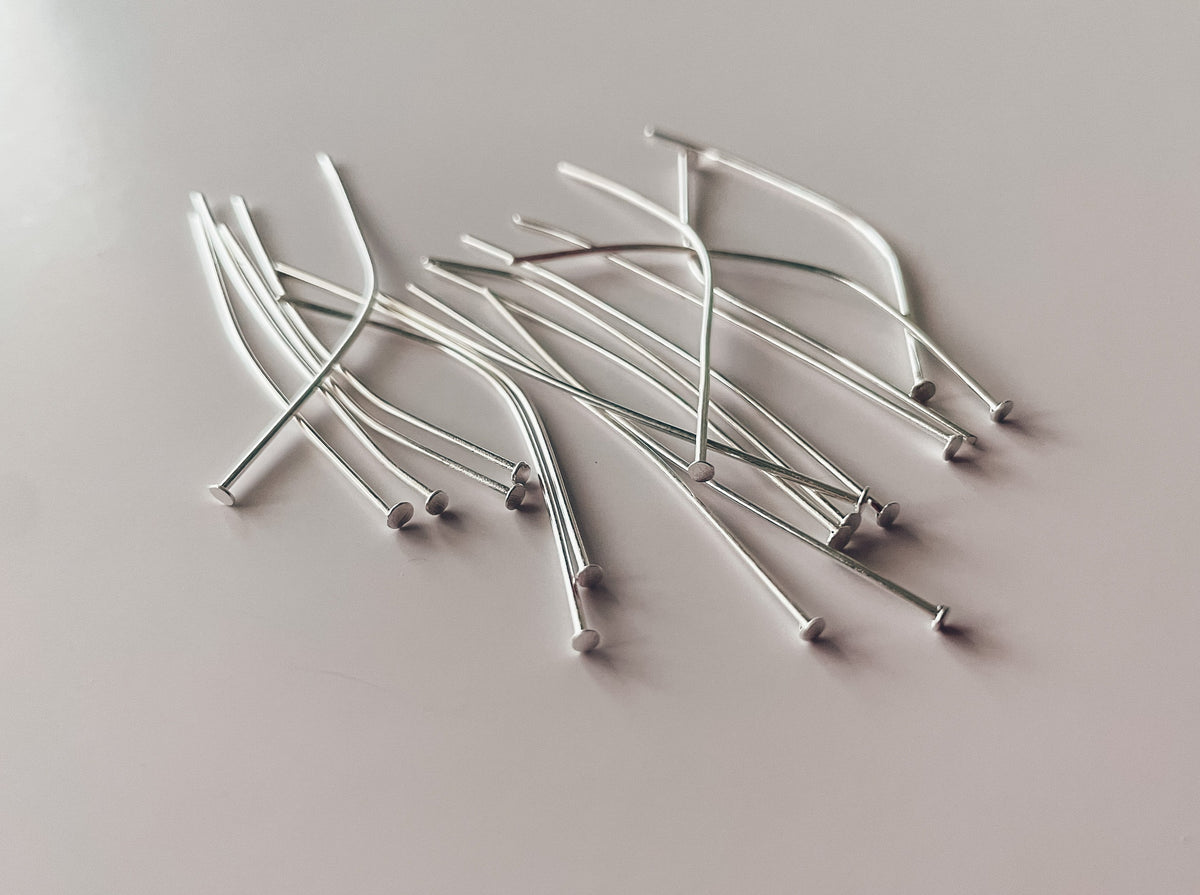 Bead pins flat head - 50 mm – Just Any Dream